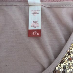 No Boundaries | Tops | Rose Gold Sequins And Blush Crop Top Fancy ...